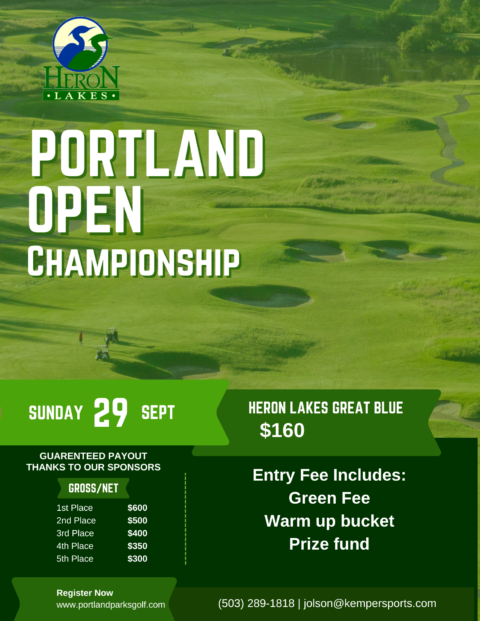 Heron Lakes Hosted Events - Portland Parks Golf