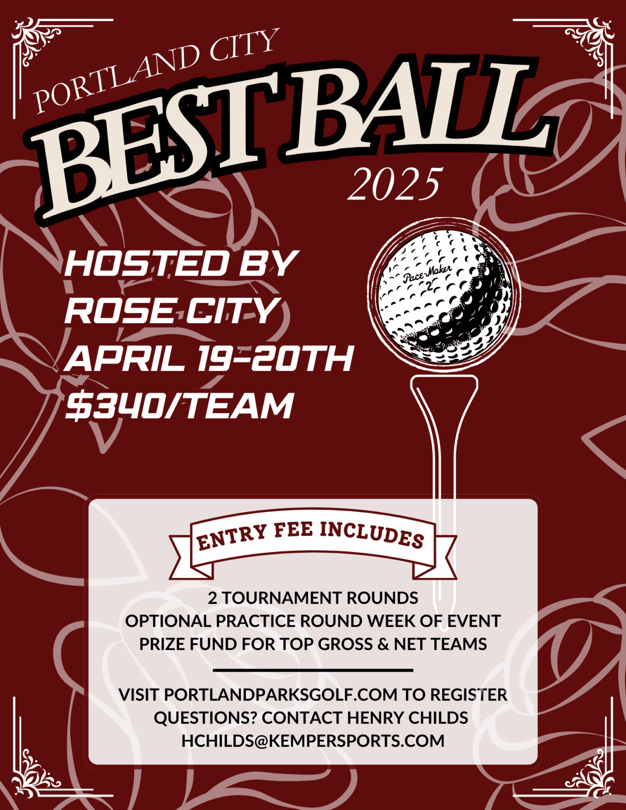 Rose City Hosted Events - Portland Parks Golf